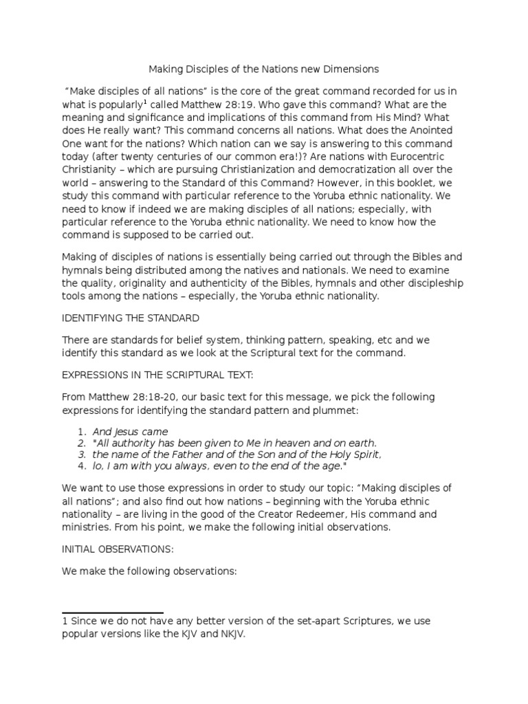 Discipleship New Studies | PDF | Gospel Of Matthew | Jehovah