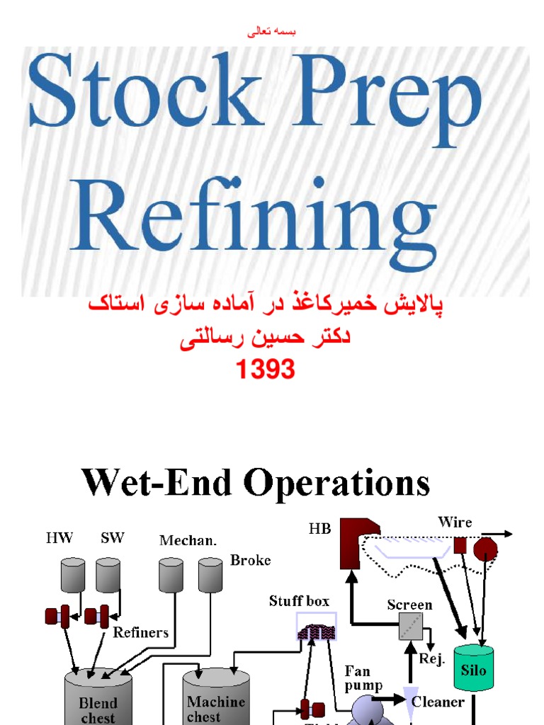 Stock Prep Refining | PDF | Pulp (Paper) | Fibers