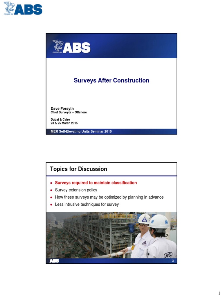 ABS Construction Survey | PDF | Surveying | Nature