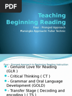 Teaching Beginning Reading: Fuller Technique | PDF | Writing ...