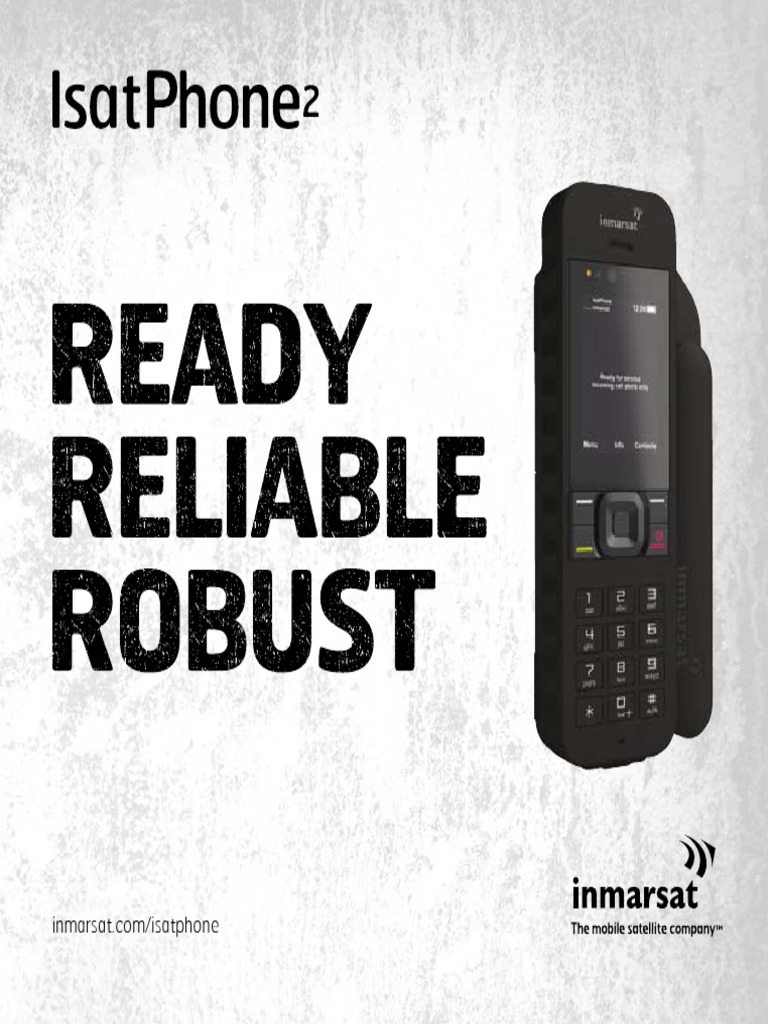 Inmarsat IsatPhone 2 Brochure | Electronics | Telecommunications