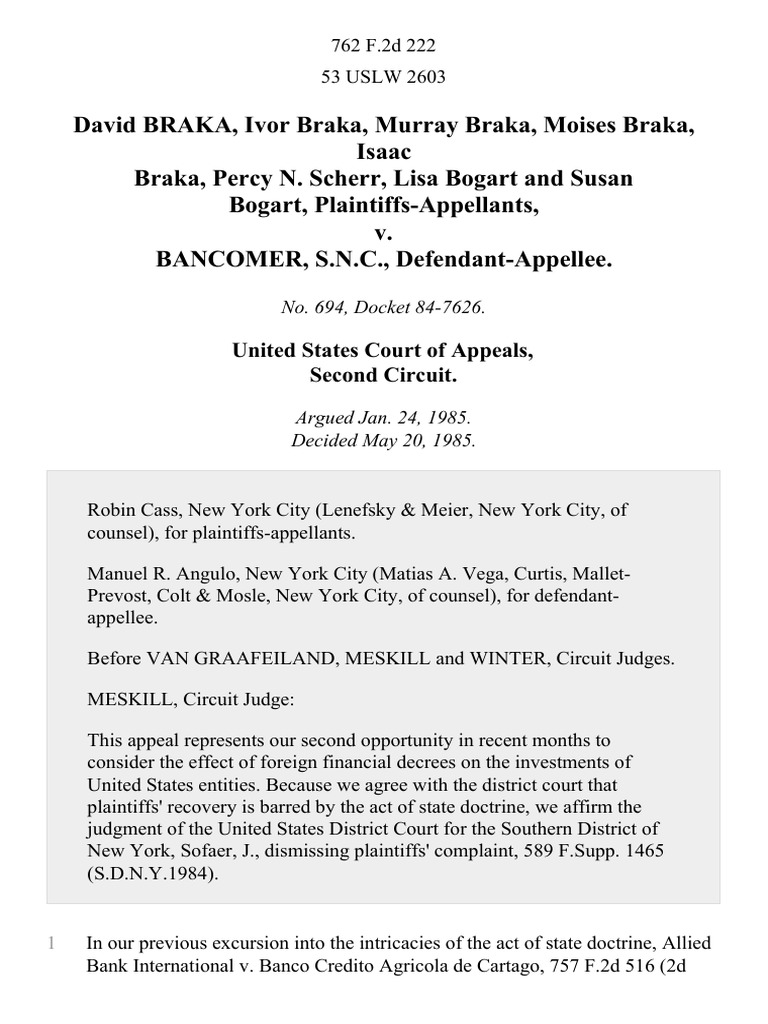 David Braka, Ivor Braka, Murray Braka, Moises Braka, Isaac Braka, Percy ...