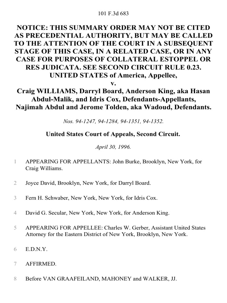 United States Court of Appeals, Second Circuit | PDF | United States ...