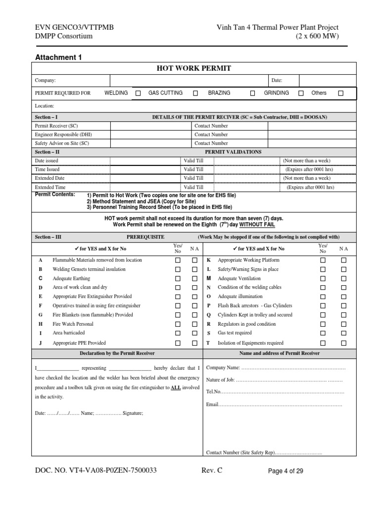 VT4 PTW Template | Download Free PDF | Crane (Machine) | Excavation ...