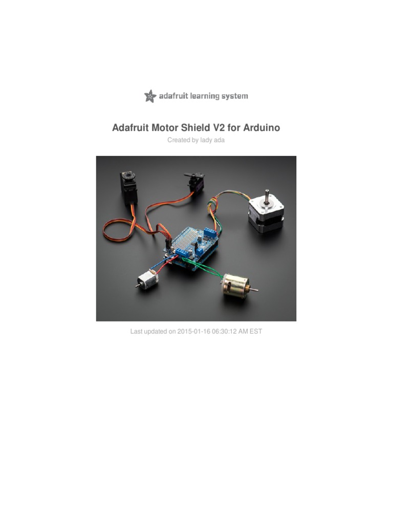 Adafruit Motor Shield v2 For Arduino | PDF | Parameter (Computer ...