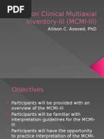 Steps For Scoring MCMI - 3 | PDF | Psychological Concepts | Abnormal ...