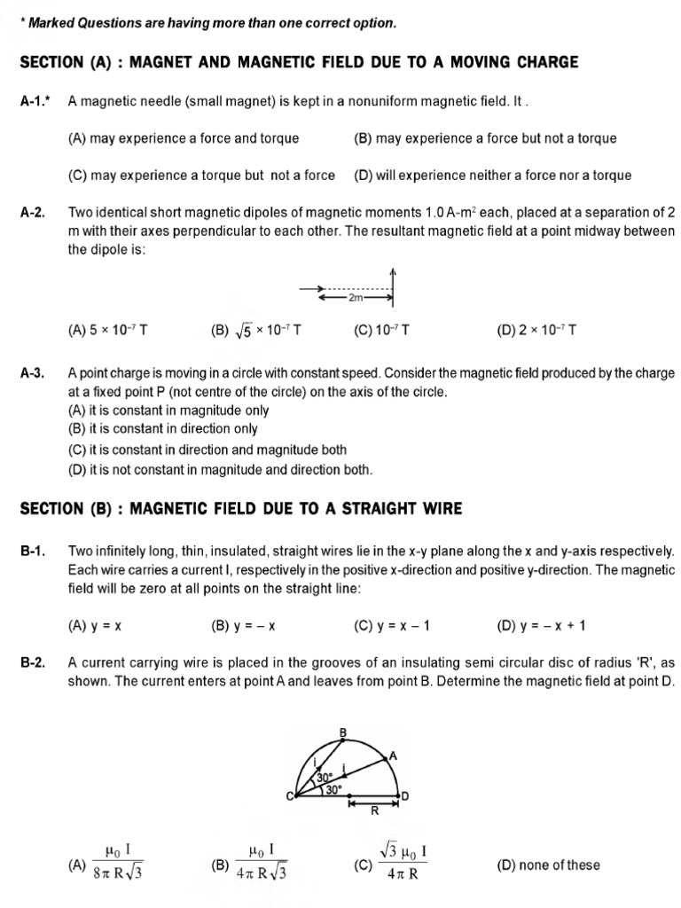Electro Magnetic Field | PDF | Magnetic Field | Magnetism
