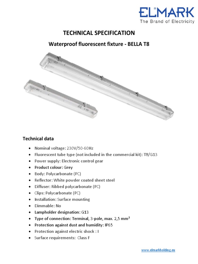 Bella t8 Technical Cpecification | PDF