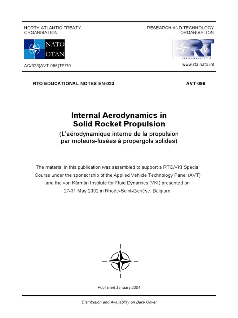Internal Aerodynamics in Solid Rocket Propulsion - 2004 | PDF | Rocket ...