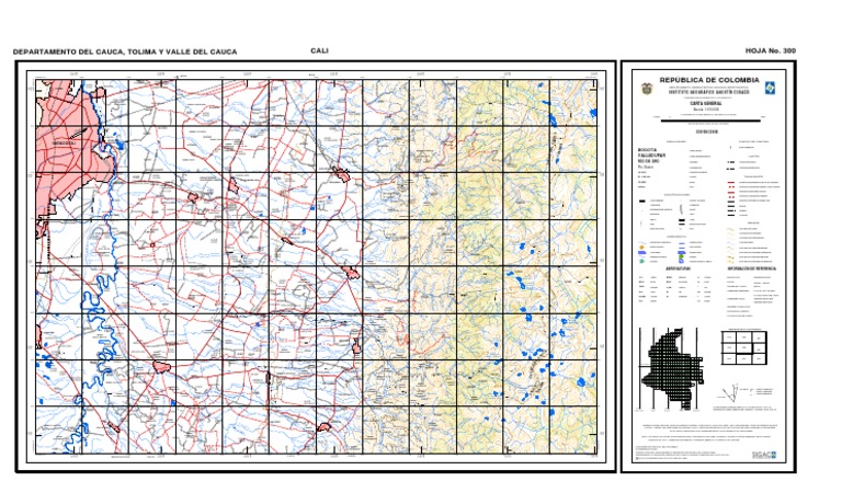 Plancha 300 - IGAC | PDF | Geografía | Datos geográficos e información