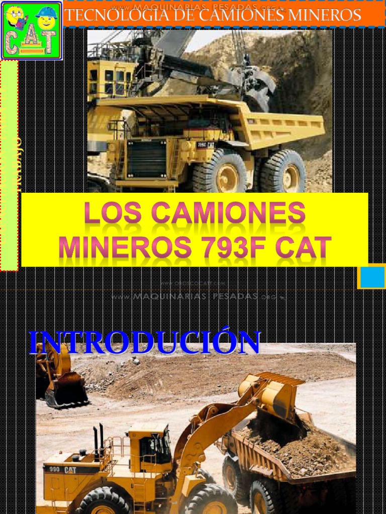 Curso Controles Operacion Camiones Mineros 793f Caterpillar | Transmisión (Mecánica) | Camión