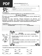 Sopa de Letras "R" y "RR" | PDF | Artes del lenguaje y disciplina