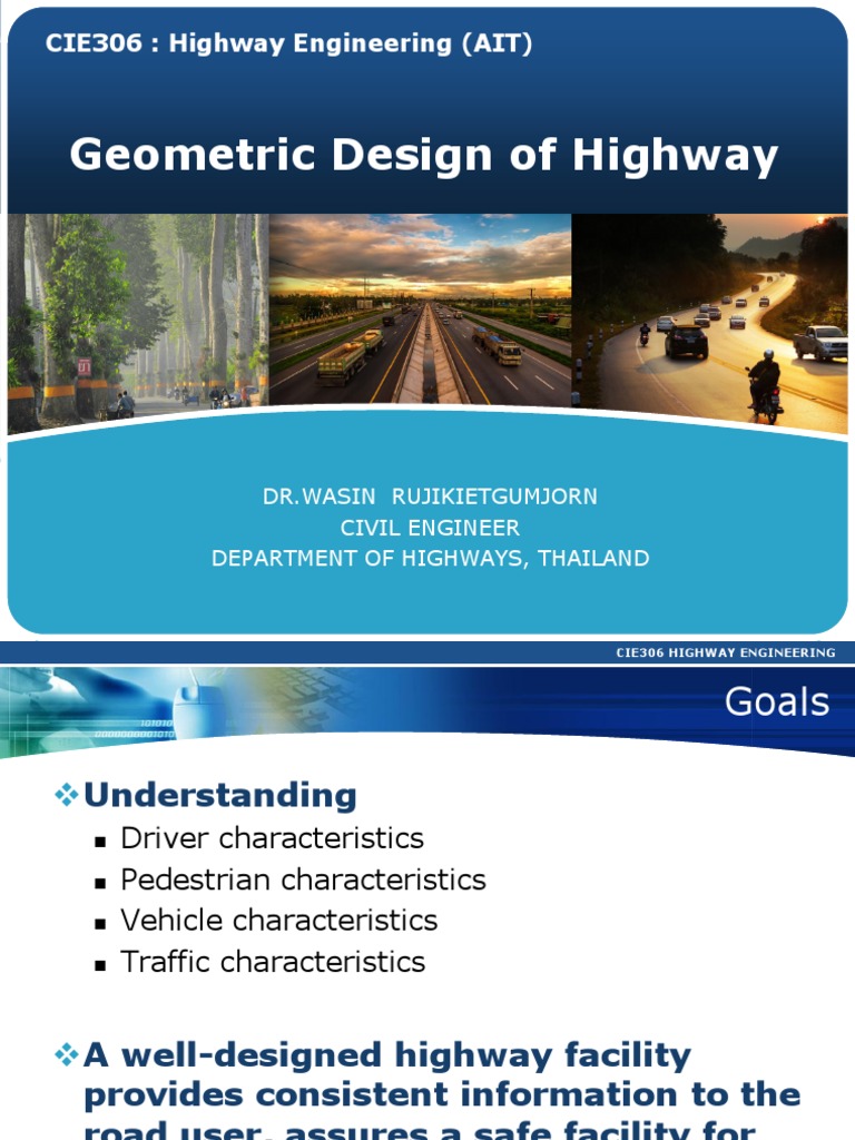Geometric Design of Highways Lecture | Download Free PDF | Interchange ...