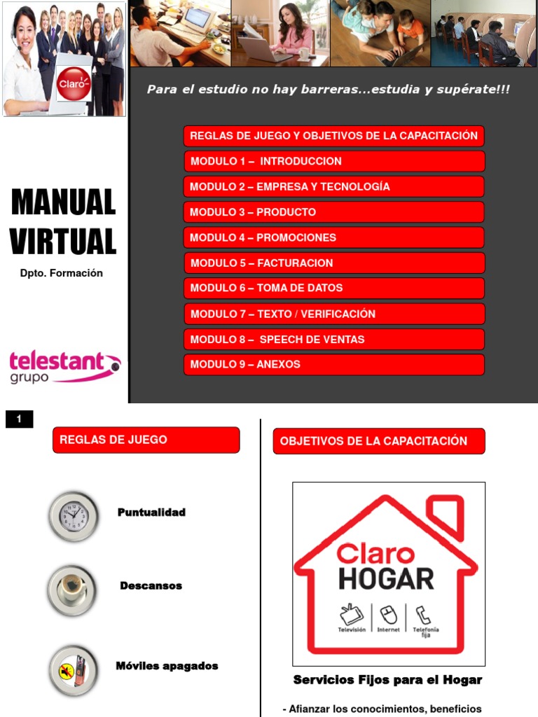 Manual Manual Claro 2015717198 Pdf Televisión Digital Internet
