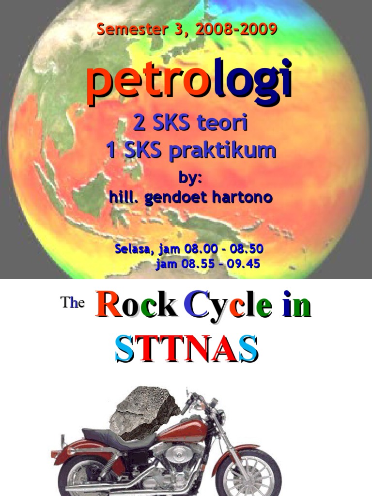 Petrologi 1 Siklus Batuan | PDF | Rock (Geology) | Sedimentary Rock