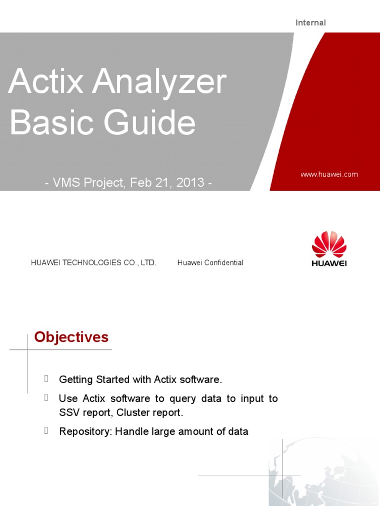 Getting Started with Actix Software: A Basic Guide for Importing Data ... Getting Started with Actix Software: A Basic Guide for Importing Data ...