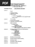 MODULE 9 Values Education | PDF | Self Esteem | Psychological Concepts