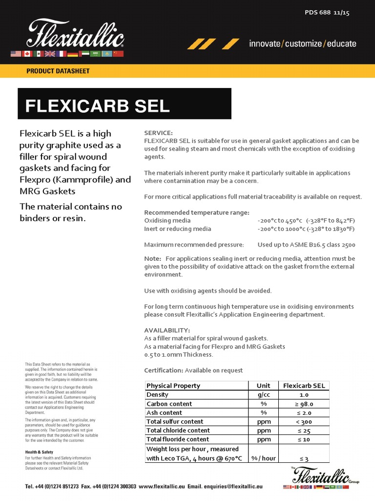 Flexicarb SEL PDF | PDF