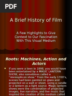 The History of Film Timeline | PDF | Cinema Of The United States