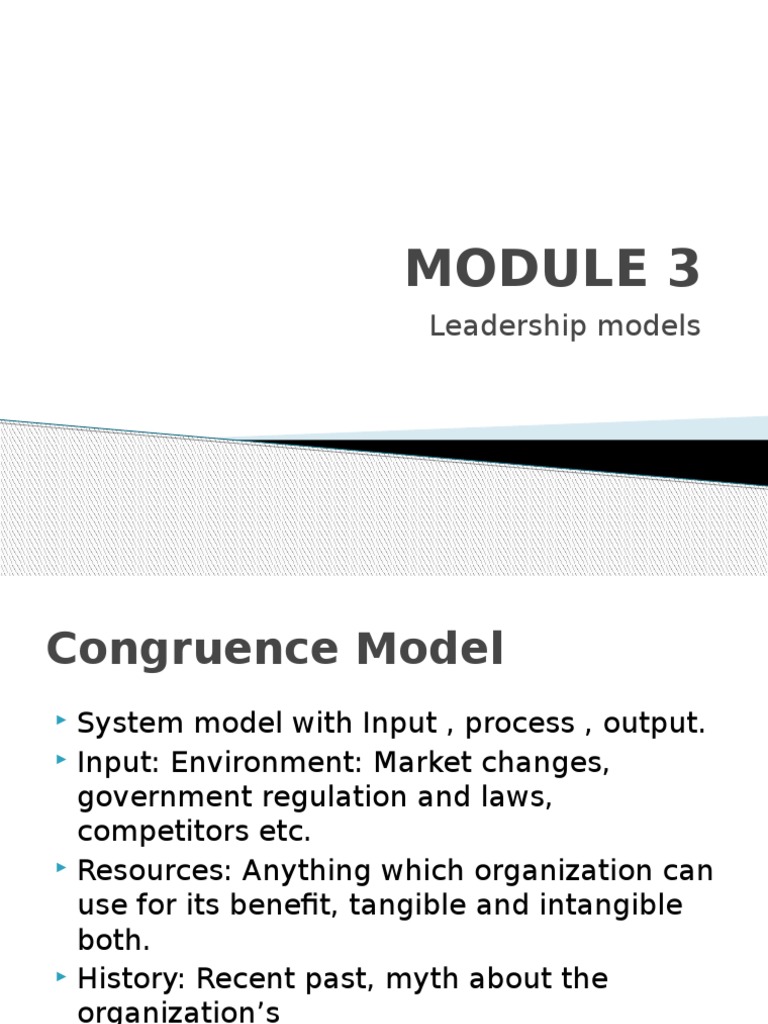 Mod 3 | PDF | Organizational Structure | Interdependence