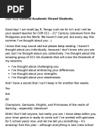 Copy Reading Exercises | PDF | Writing