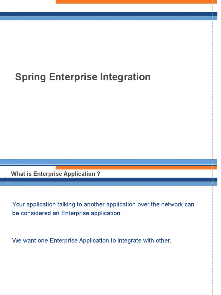 Spring Enterprise Integration: Professional Open Source™ | PDF ...
