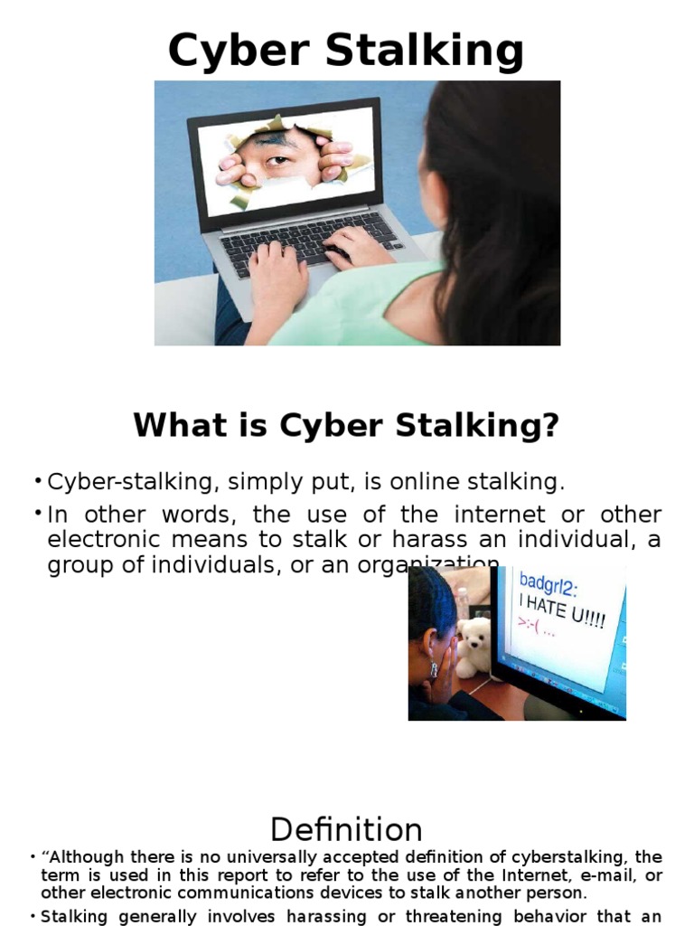 Cyber Stalking | PDF | Stalking | Crime & Violence