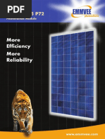 Waaree Data Sheet | PDF | Solar Cell | Solar Power