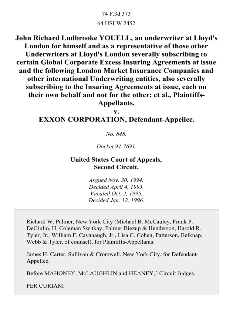 United States Court of Appeals, Second Circuit.: No. 848. Docket 94 ...