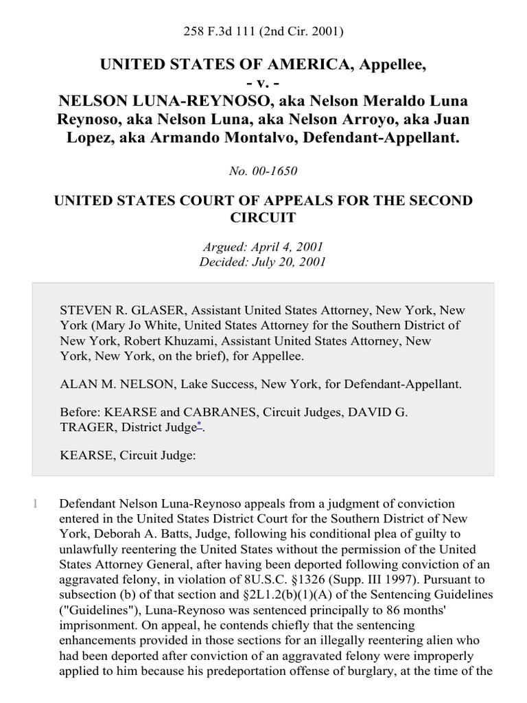 United States v. Nelson Luna-Reynoso, AKA Nelson Meraldo Luna Reynoso ...
