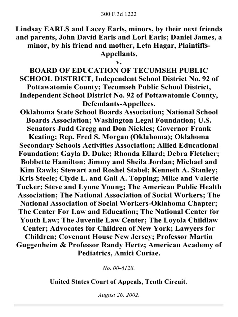 United States Court Of Appeals Tenth Circuit Pdf Amicus Curiae