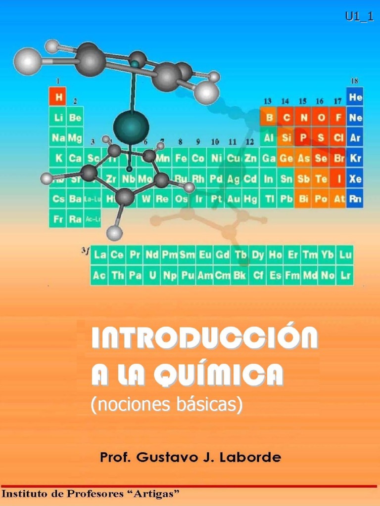 Introducción a la Química General I | PDF | Mole (Unidad) | Moléculas