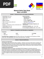 Msds Silver Nitrate