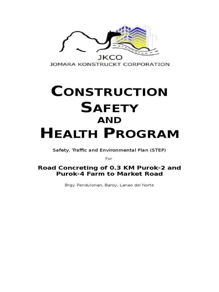Construction Safety and Health Program | PDF | Safety | Fuse (Electrical)