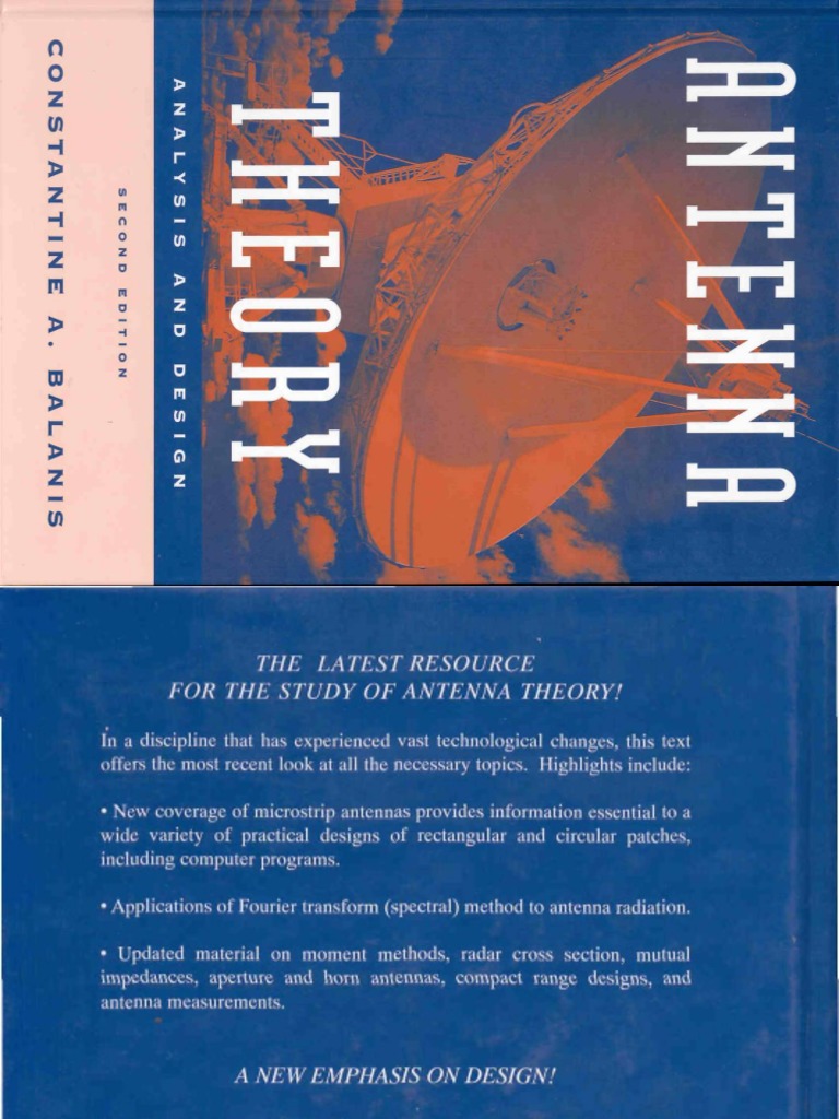 Antenna Theory - Analysis and Design (Constantine A. Balanis) (2nd Ed ...