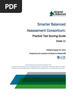 Leap 2025 Grade 8 Math Practice Test Answer Key | PDF | Mathematics