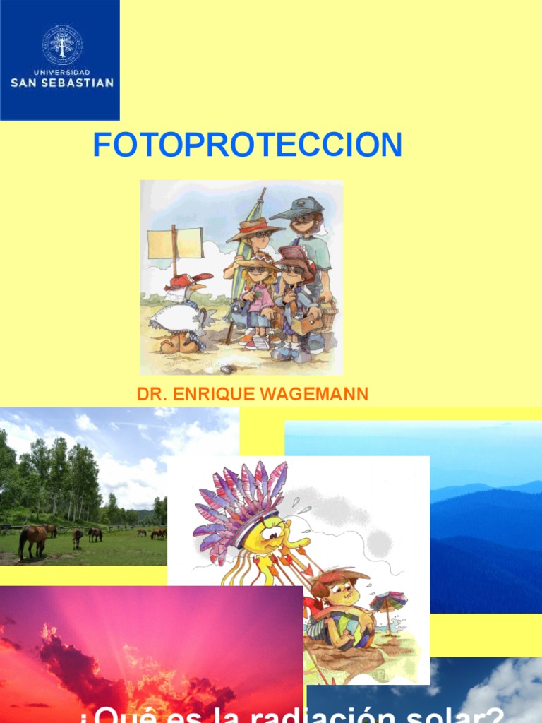 Fotoproteccion UDEC | PDF | Protector solar | Ultravioleta