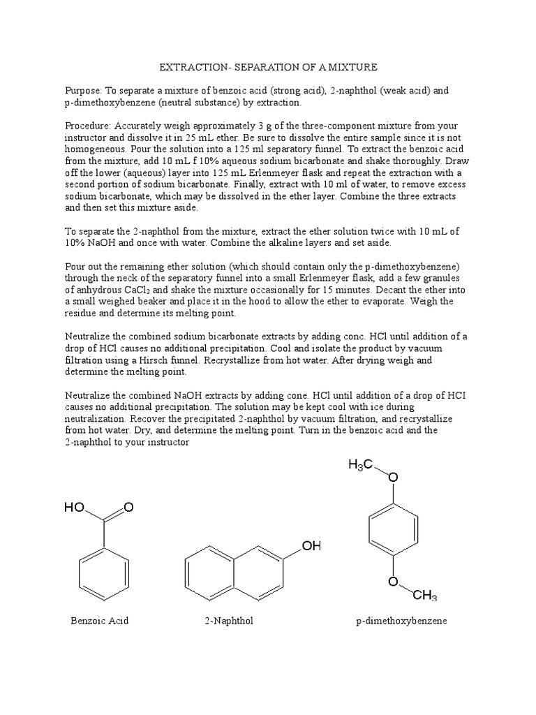 Extraction | PDF | Solvent | Chemical Process Engineering