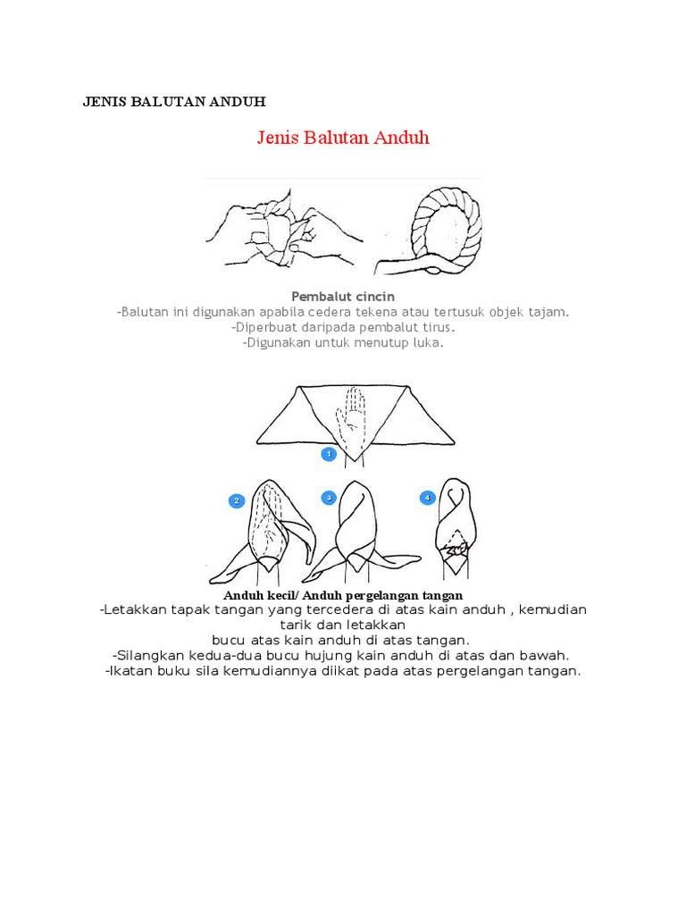 Jenis Balutan Anduh | PDF