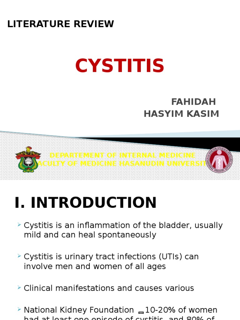 Cystitis | Urinary Tract Infection | Medicine