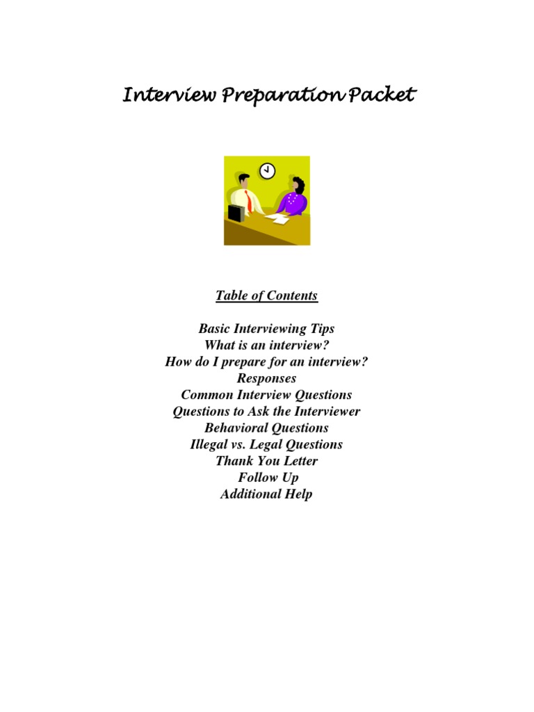 Preparing for Success: A Comprehensive Guide to Navigating the Job ...