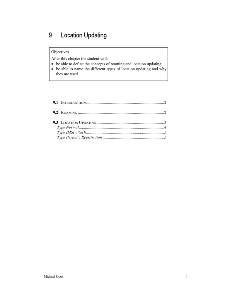 Gsm Overview 09 Pdf Subscriber Identity Module Networks