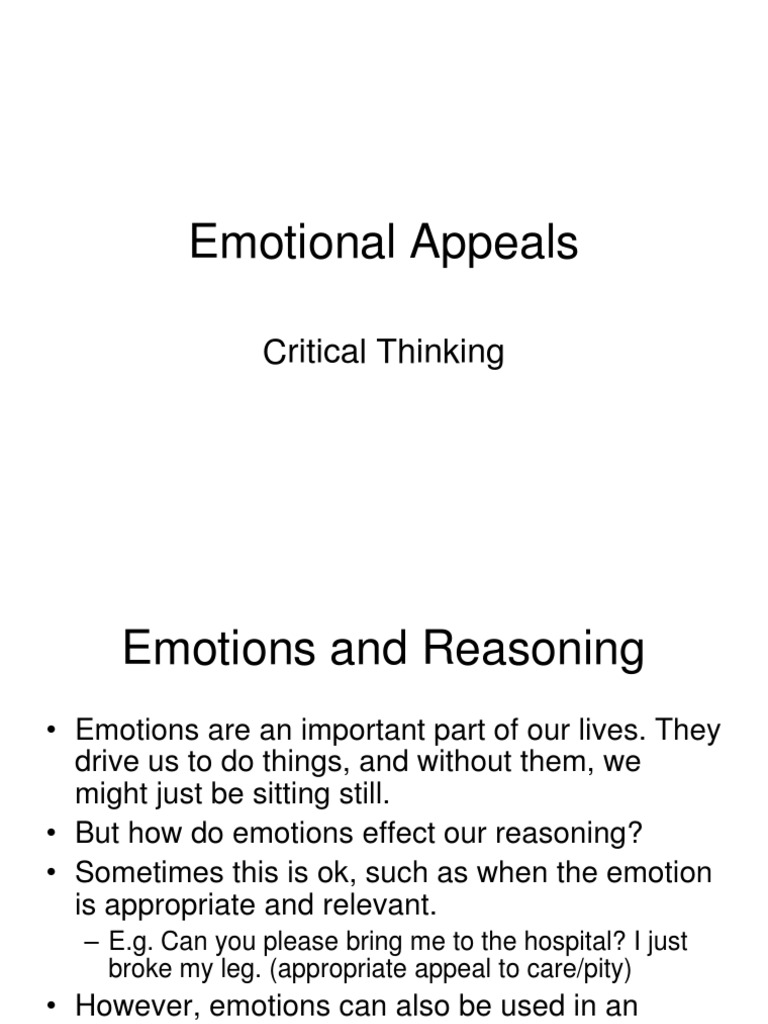 Emotional Appeals | Anger | Emotions
