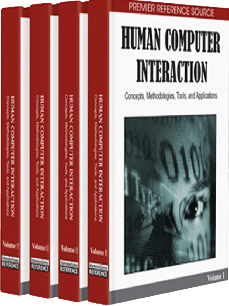 Human Computer Interaction Pdf Pdf Institute Of Technology United