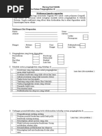 Borang Soal Selidik Kerja Lapangan GEO T3 | PDF