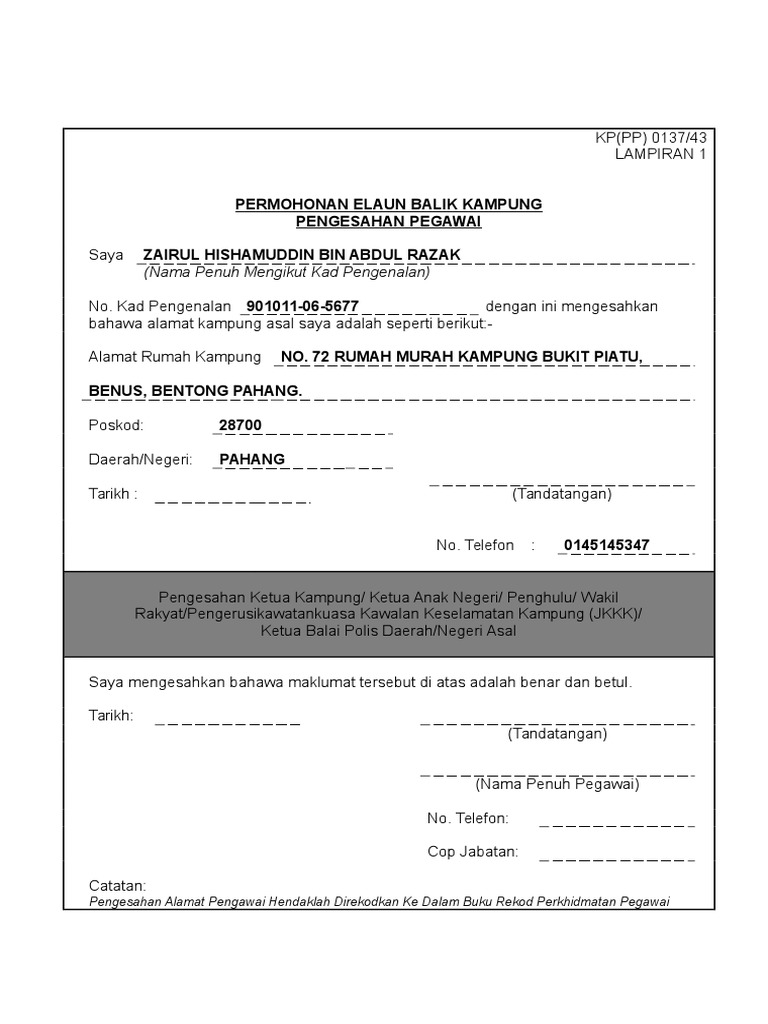 Borang Ebk Pdf