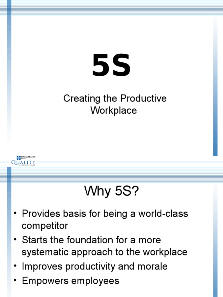 5S Training for IQC | Audit | Technology