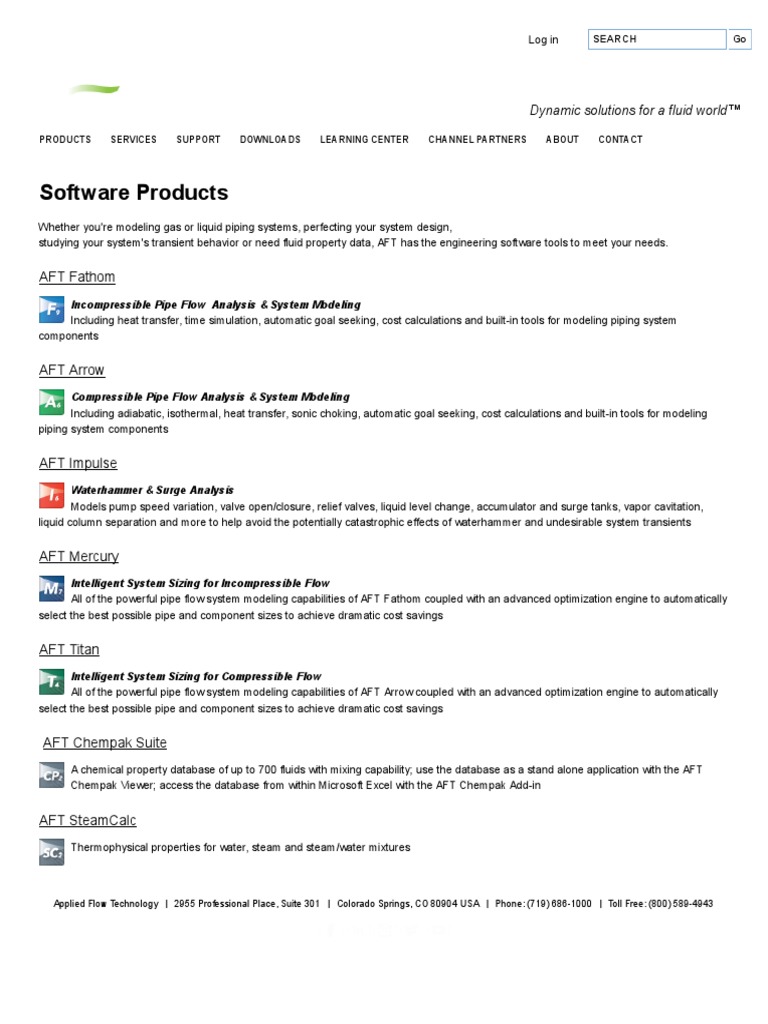 AFT Software Overview | PDF