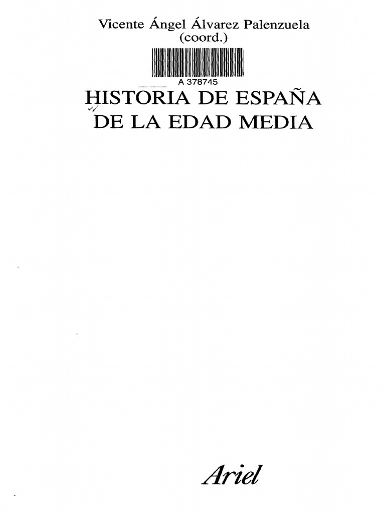 Historia de Espala de La Edad Media PDF | PDF | Edades medias | Personas