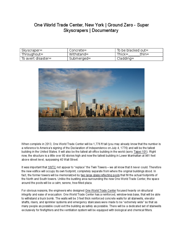 One World Trade Center | PDF